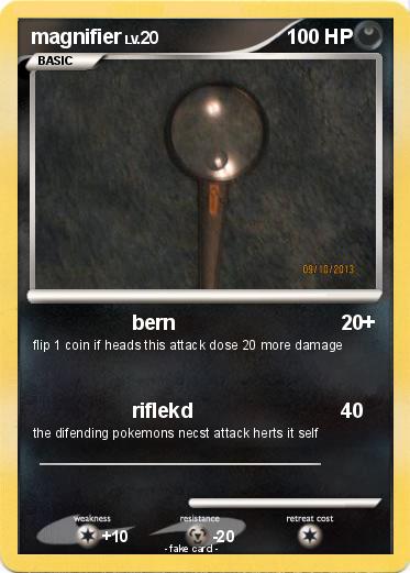 Pokémon magnifier - bern - My Pokemon Card