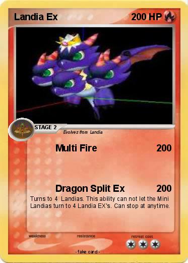 Pokémon Landia Ex 1 1 - Multi Fire - My Pokemon Card