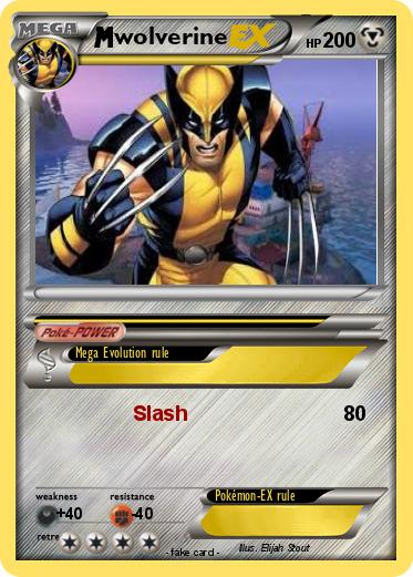 Pokémon wolverine 601 601 - Slash - My Pokemon Card