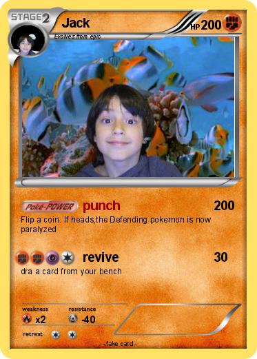 Pokémon Jack 1884 1884 - punch - My Pokemon Card