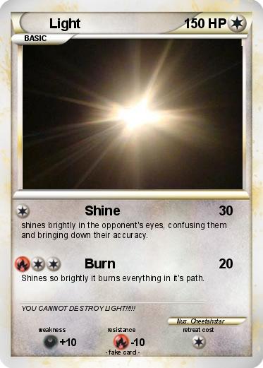 Pokémon Light 188 188 - Shine - My Pokemon Card
