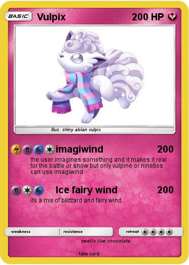 Pokémon Vulpix 398 398 - imagiwind - My Pokemon Card