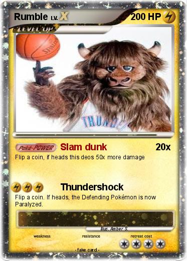 Pokémon Rumble 41 41 - Slam dunk - My Pokemon Card