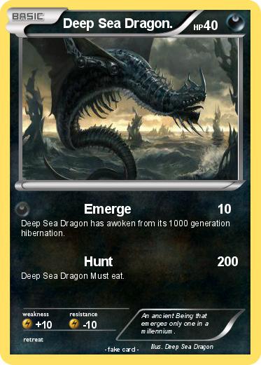 Pokémon Deep Sea Dragon 2 2 - Emerge - My Pokemon Card