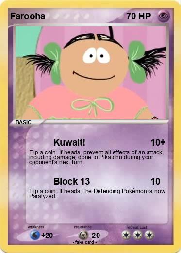 Pokémon Farooha - Kuwait! - My Pokemon Card