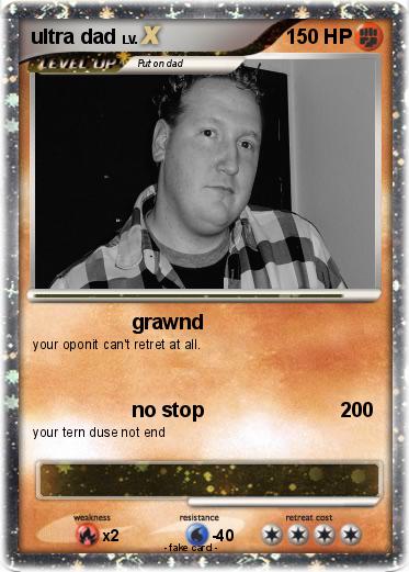 Pokémon ultra dad - grawnd - My Pokemon Card