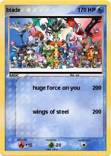 Pokémon blade 313 313 - huge force on you - My Pokemon Card