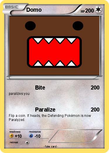 Pokémon Domo 933 933 - Bite - My Pokemon Card