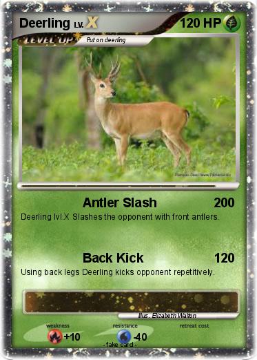 Pokémon Deerling 56 56 - Antler Slash - My Pokemon Card