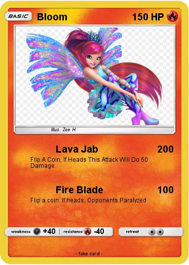 Pokémon Bloom 314 314 - Lava Jab - My Pokemon Card