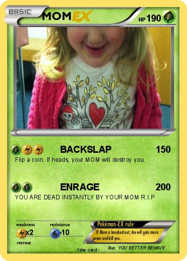 Pokémon MOM 997 997 - BACKSLAP - My Pokemon Card