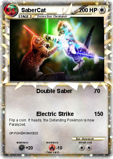 Pokémon SaberCat 2 2 - Double Saber - My Pokemon Card
