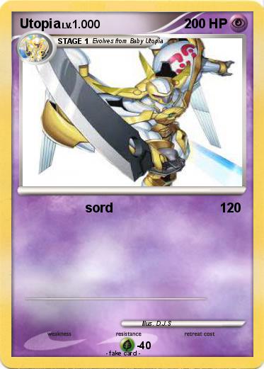 Pokémon Utopia 33 33 - sord - My Pokemon Card
