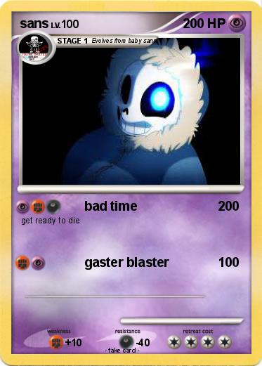 Pokémon sans 1805 1805 - bad time - My Pokemon Card
