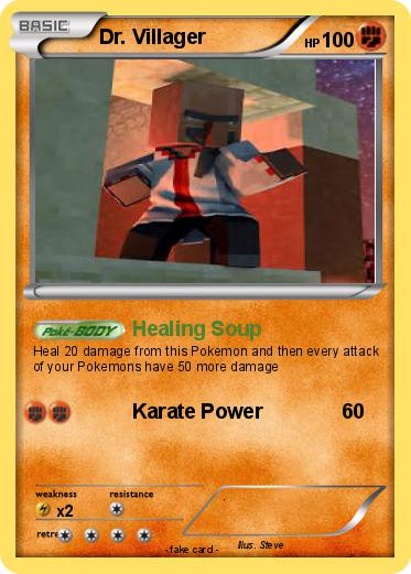 Pokémon Dr Villager - Healing Soup - My Pokemon Card