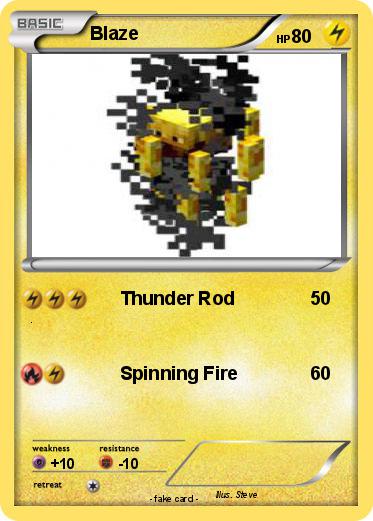 Pokémon Blaze 907 907 - Thunder Rod - My Pokemon Card