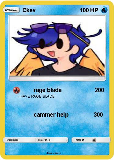 Pokémon Ckev - rage blade - My Pokemon Card