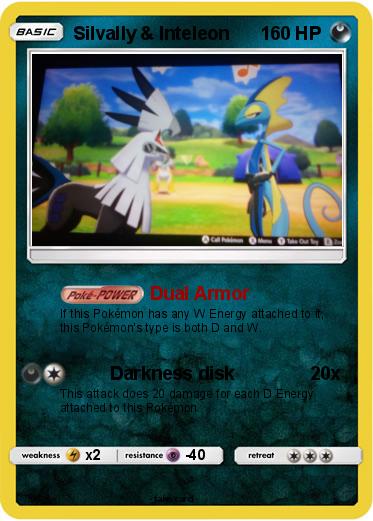 Pokémon Silvally Inteleon - Dual Armor - My Pokemon Card