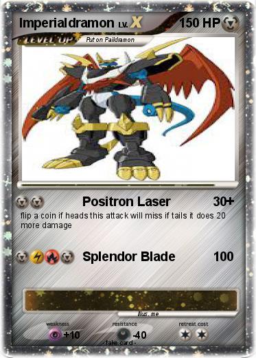 Pokémon Imperialdramon 54 54 - Positron Laser - My Pokemon Card