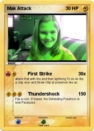 Pokémon Mak Attack - First Strike - My Pokemon Card