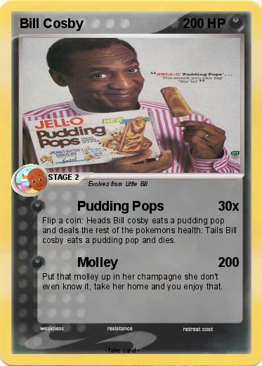 Pokémon Bill Cosby 80 80 - Pudding Pops - My Pokemon Card