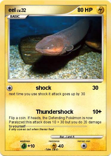 Pokémon eel 7 7 - shock - My Pokemon Card