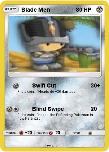 Pokémon Blade Men 2 2 - Swift Cut - My Pokemon Card