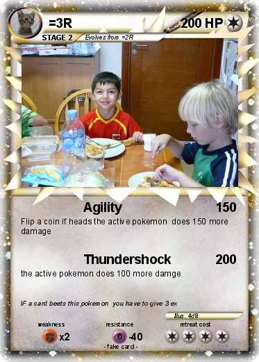 Pokémon 3R - Agility - My Pokemon Card