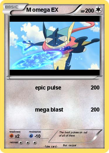 Pokémon M omega EX - epic pulse - My Pokemon Card