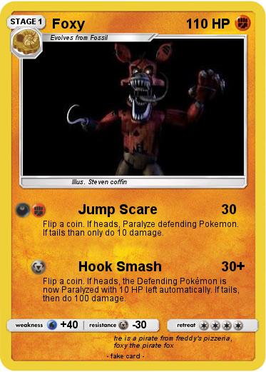 Pokémon Foxy 2241 2241 - Jump Scare - My Pokemon Card