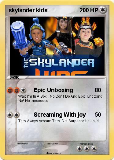 Pokémon skylander kids 1 1 - Epic Unboxing - My Pokemon Card