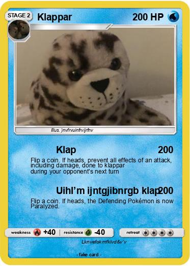 Pokémon Klappar - Klap - My Pokemon Card