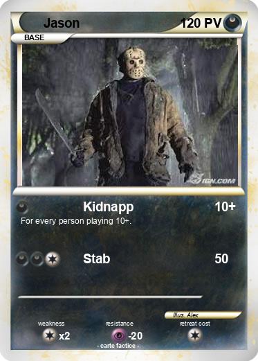 Pokémon Jason 1962 1962 - Kidnapp - Ma carte Pokémon