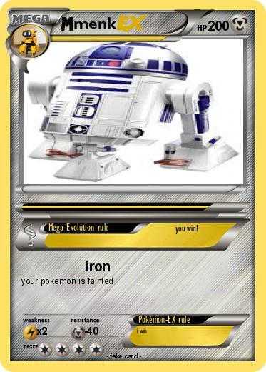 Pokémon menk - iron - My Pokemon Card