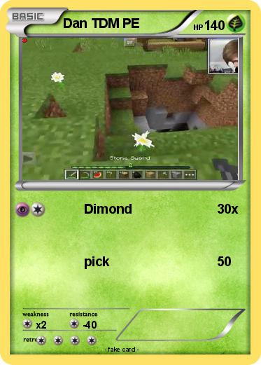 Pokémon Dan TDM PE - Dimond - My Pokemon Card