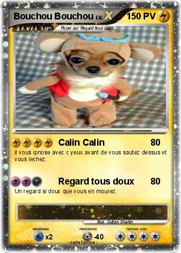 Pokémon Bouchou Bouchou - Calin Calin - Ma carte Pokémon