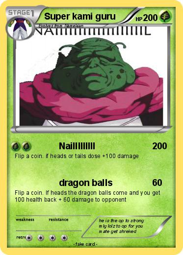 Pokémon Super kami guru 8 8 - Nailllllllll - My Pokemon Card