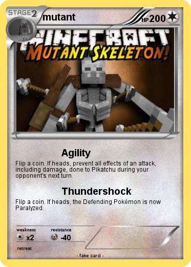 Pokémon mutant 938 938 - Agility - My Pokemon Card