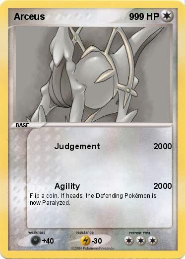 Pokémon Arceus 229 229 - Judgement - My Pokemon Card