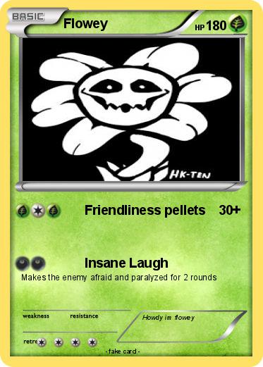 Pokémon Flowey 90 90 - Friendliness pellets - My Pokemon Card