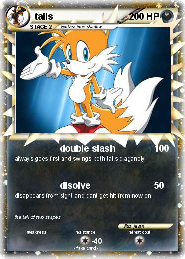 Pokémon tails 914 914 - double slash - My Pokemon Card