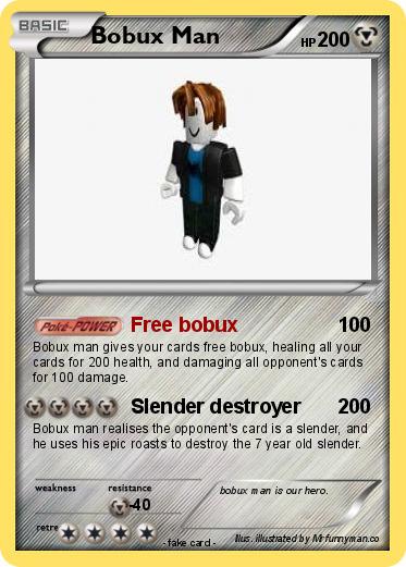 Pokémon Bobux Man 12 12 - Free bobux - My Pokemon Card