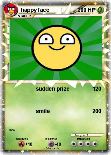 Pokémon happy face 47 47 - sudden prize - My Pokemon Card