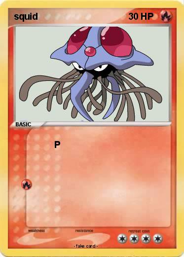 Pokémon squid 252 252 - P - My Pokemon Card