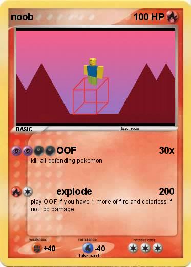 Pokémon noob 1366 1366 - OOF - My Pokemon Card