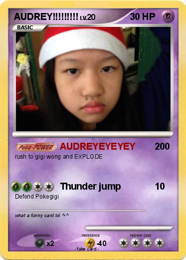 Pokémon AUDREY 131 131 - AUDREYEYEYEY - My Pokemon Card
