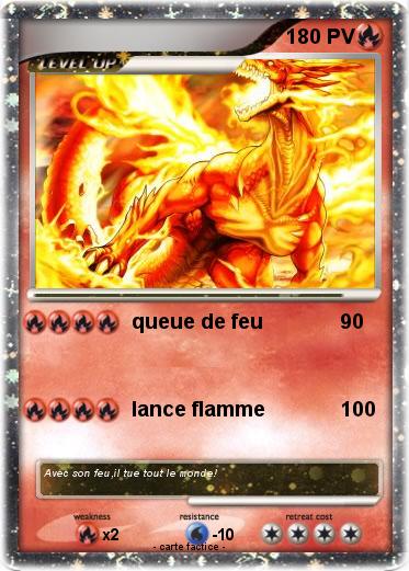 Pokémon 1 129973 129973 - queue de feu - Ma carte Pokémon
