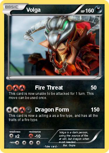 Pokémon Volga 5 5 - Fire Threat - My Pokemon Card