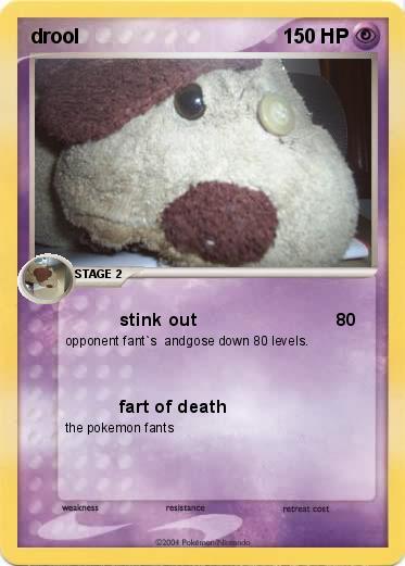 Pokémon drool - stink out - My Pokemon Card