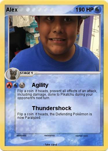 Pokémon Alex 2261 2261 - Agility - My Pokemon Card